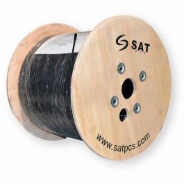 Cable Fibra Optica SAT Drop 1 hilo 1KM G657A1 | SAT PCS