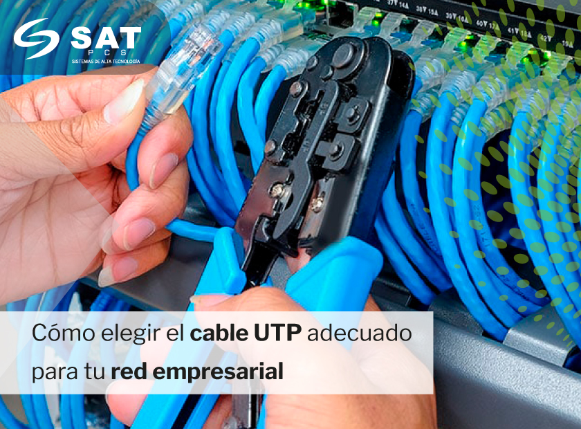 Elegir Cable UTP: Guía Esencial para Redes Empresariales | SAT PCS