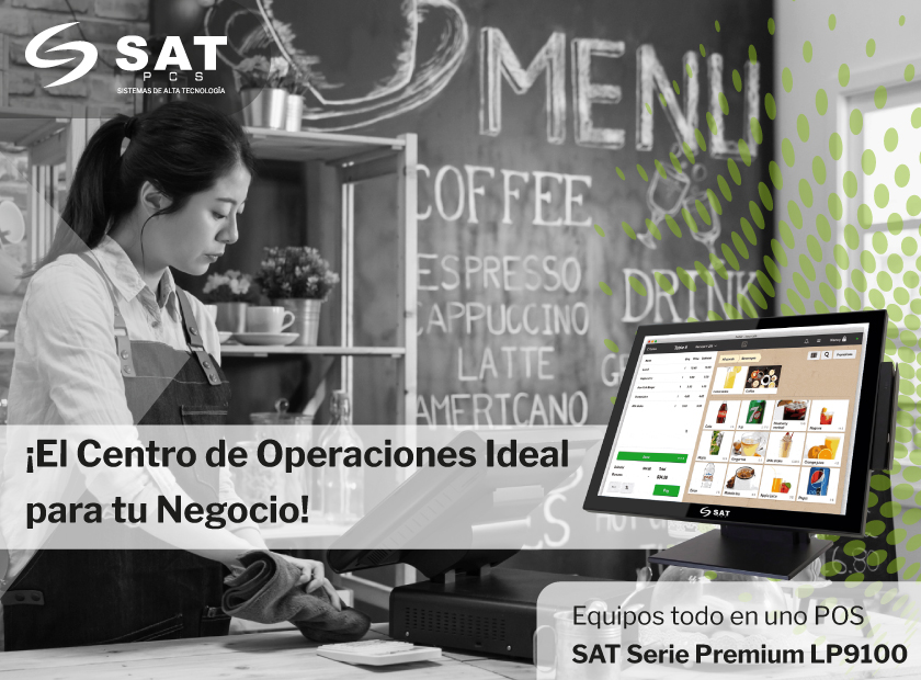 SAT LP9100: Equipo POS Todo en Uno para tu Negocio | SAT PCS